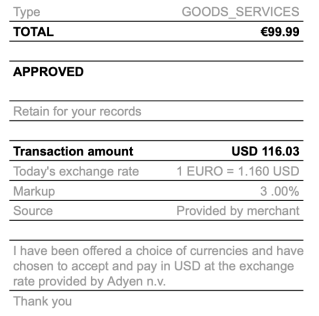 Dynamic Currency Conversion (DCC) - Rules & Regulations